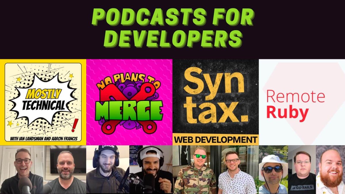 Best podcasts for programmers (2024)